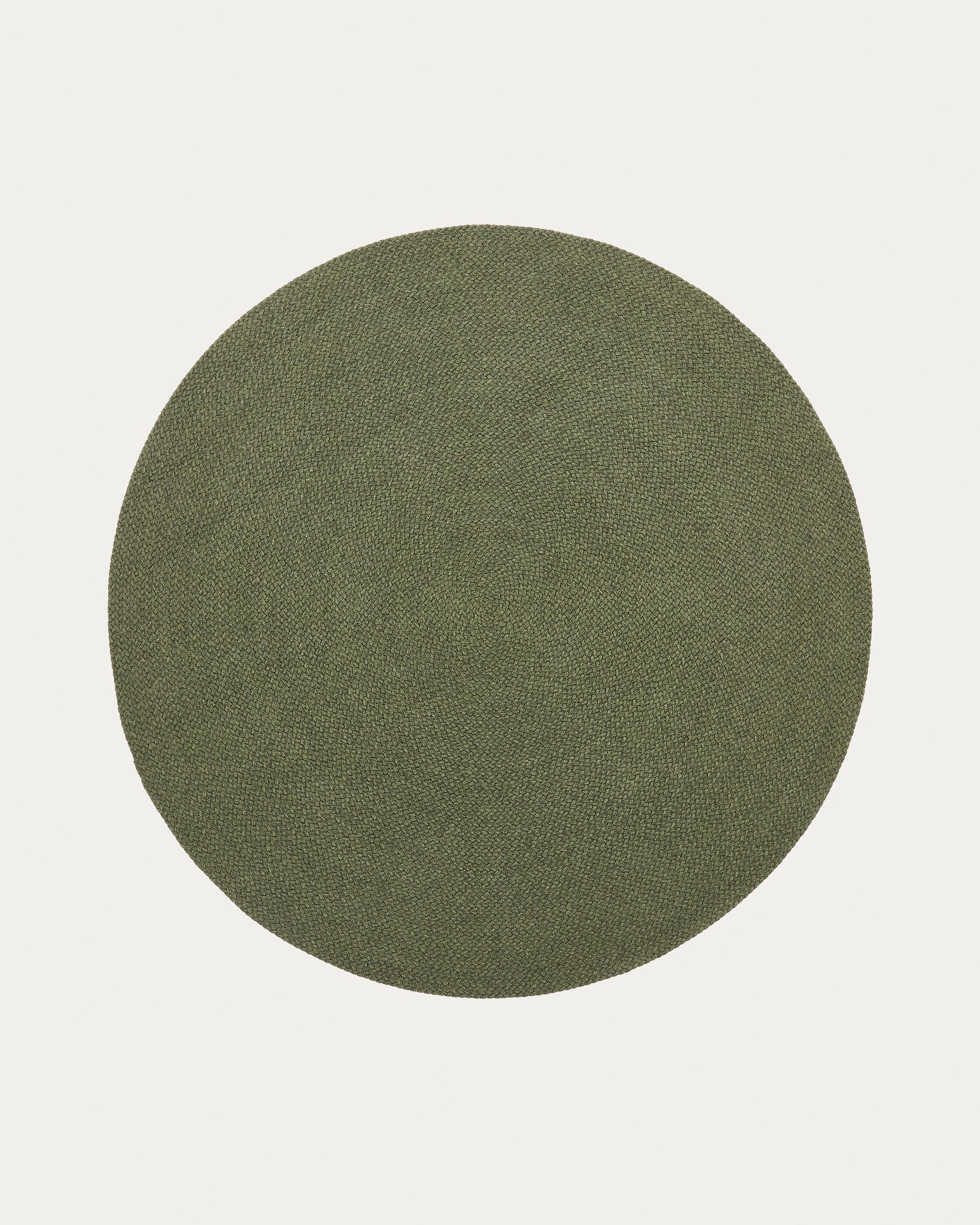 Despas green round rug made from synthetic fibres Ø 200 cm – Kave Home